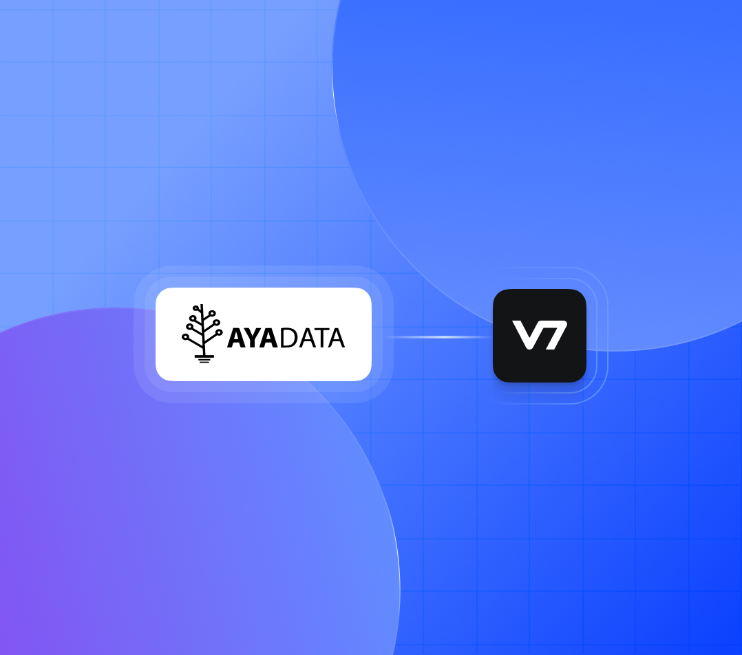 V7 & Aya Data Partner To Accelerate Visual AI Development